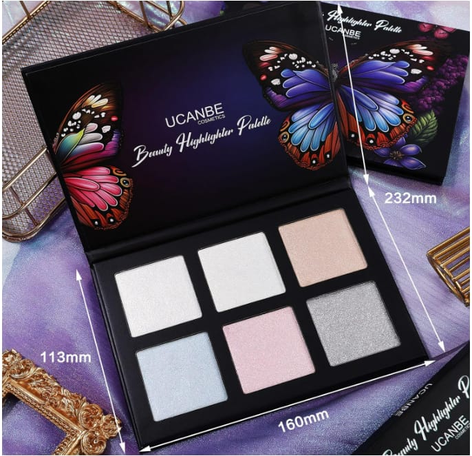 UCANBE Beauty Highlighter Palette - UCANBE MAKEUP PAKISTAN