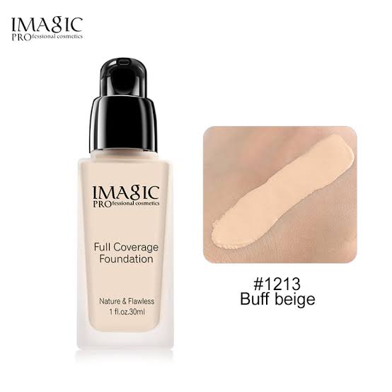 IMagic Professional Makeup Full Coverage Foundation - Buff Beige ...