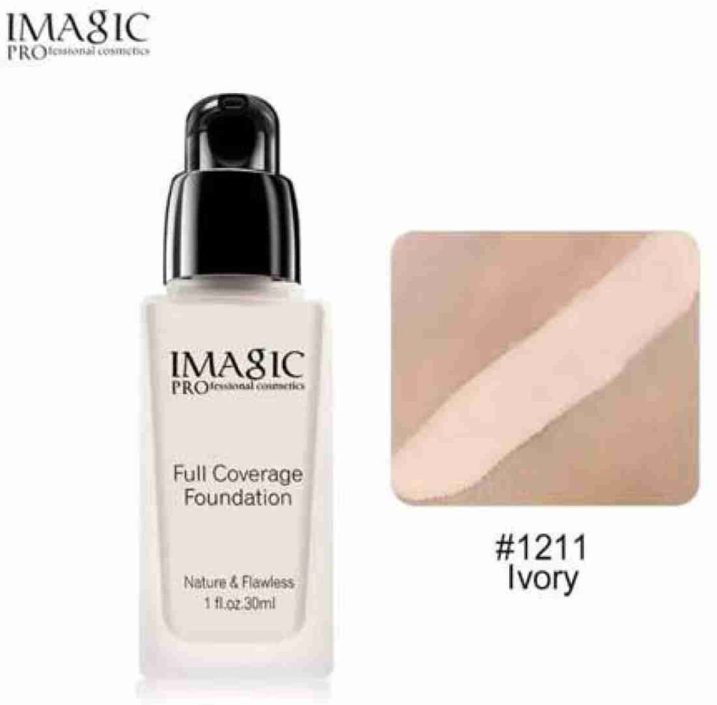 IMagic Professional Makeup Full Coverage Foundation - Ivory - UCANBE ...