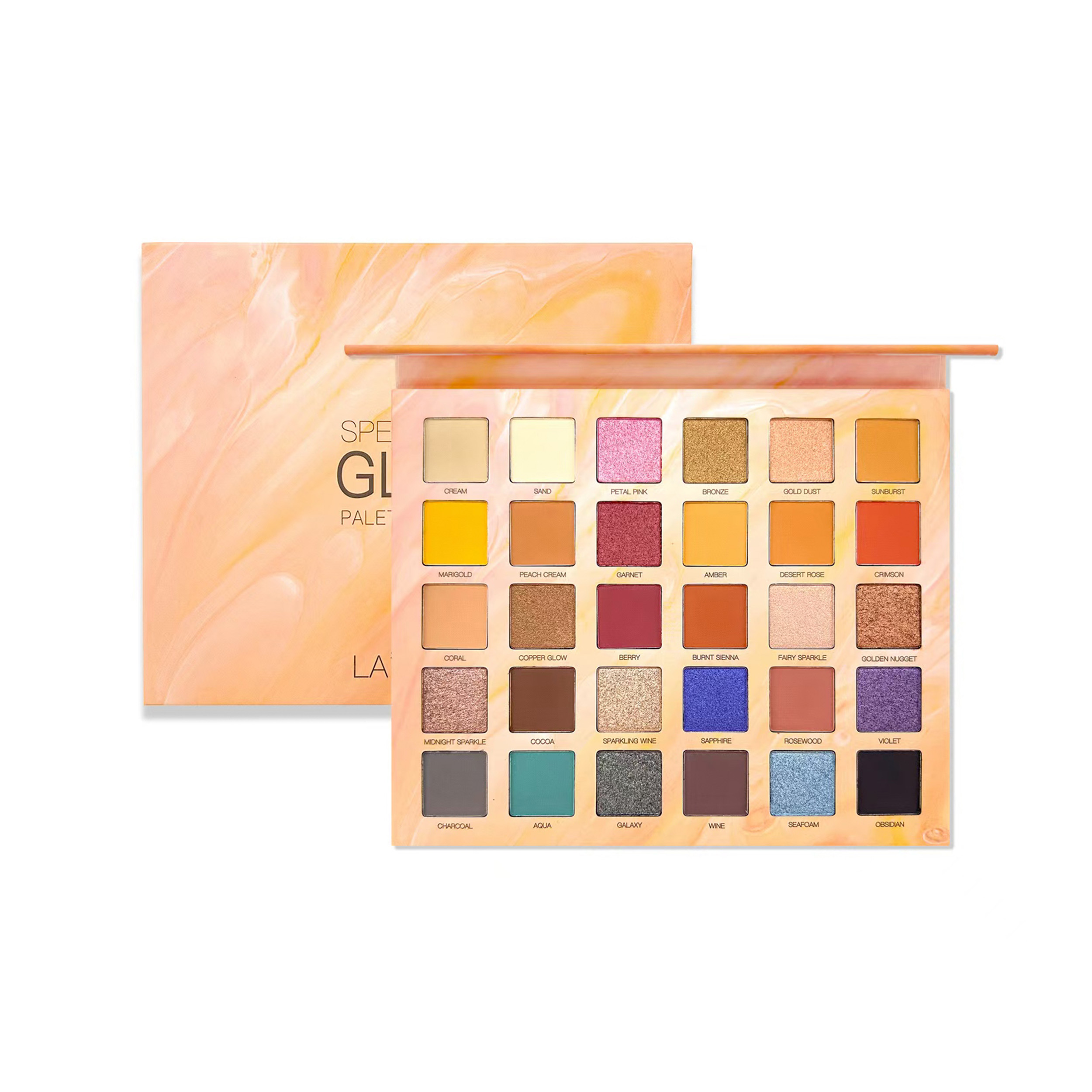 LA'FIOR SPECTRUM GLAM Eyeshadow Palette - UCANBE MAKEUP PAKISTAN